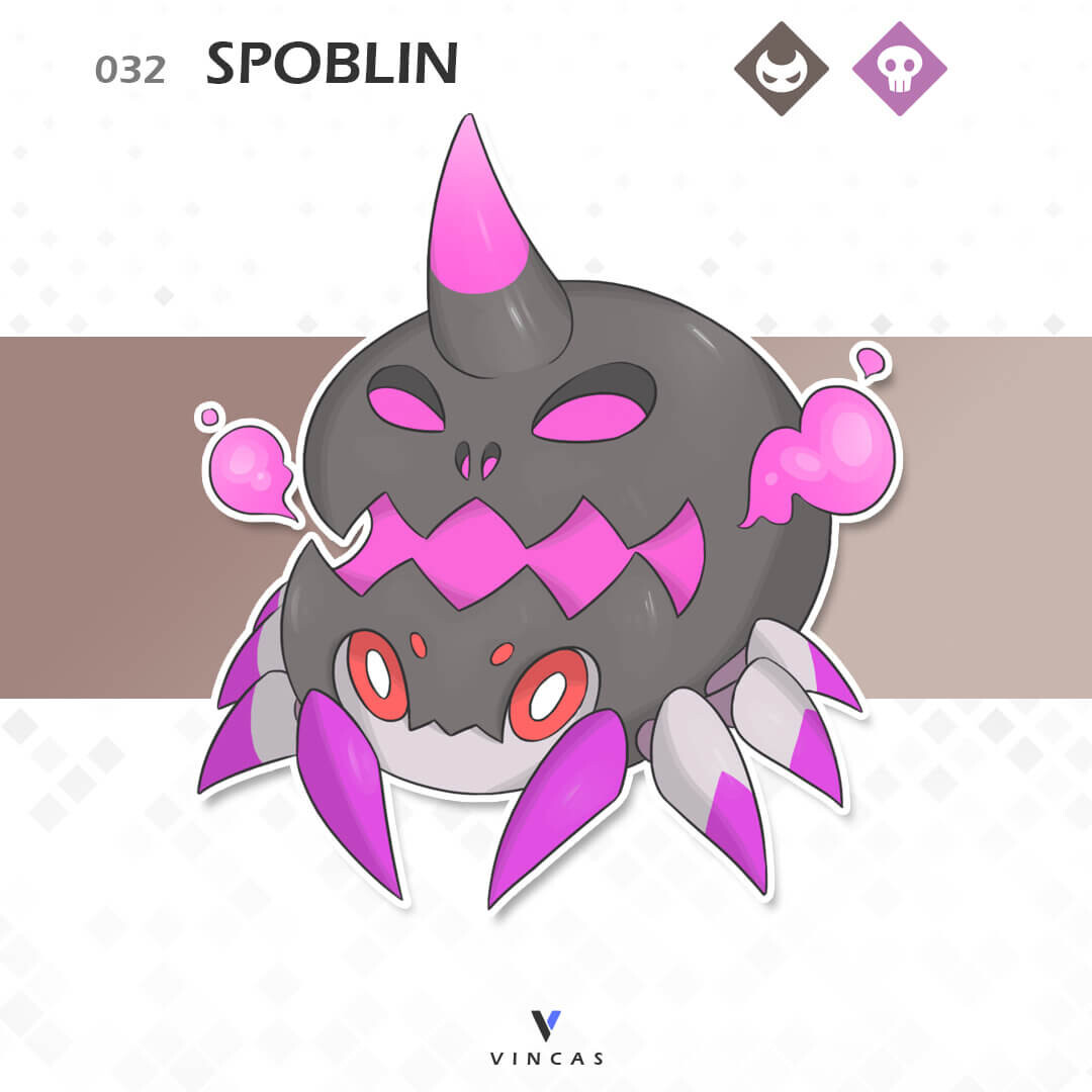 ArtStation - Fakemon 032 - SPOBLIN