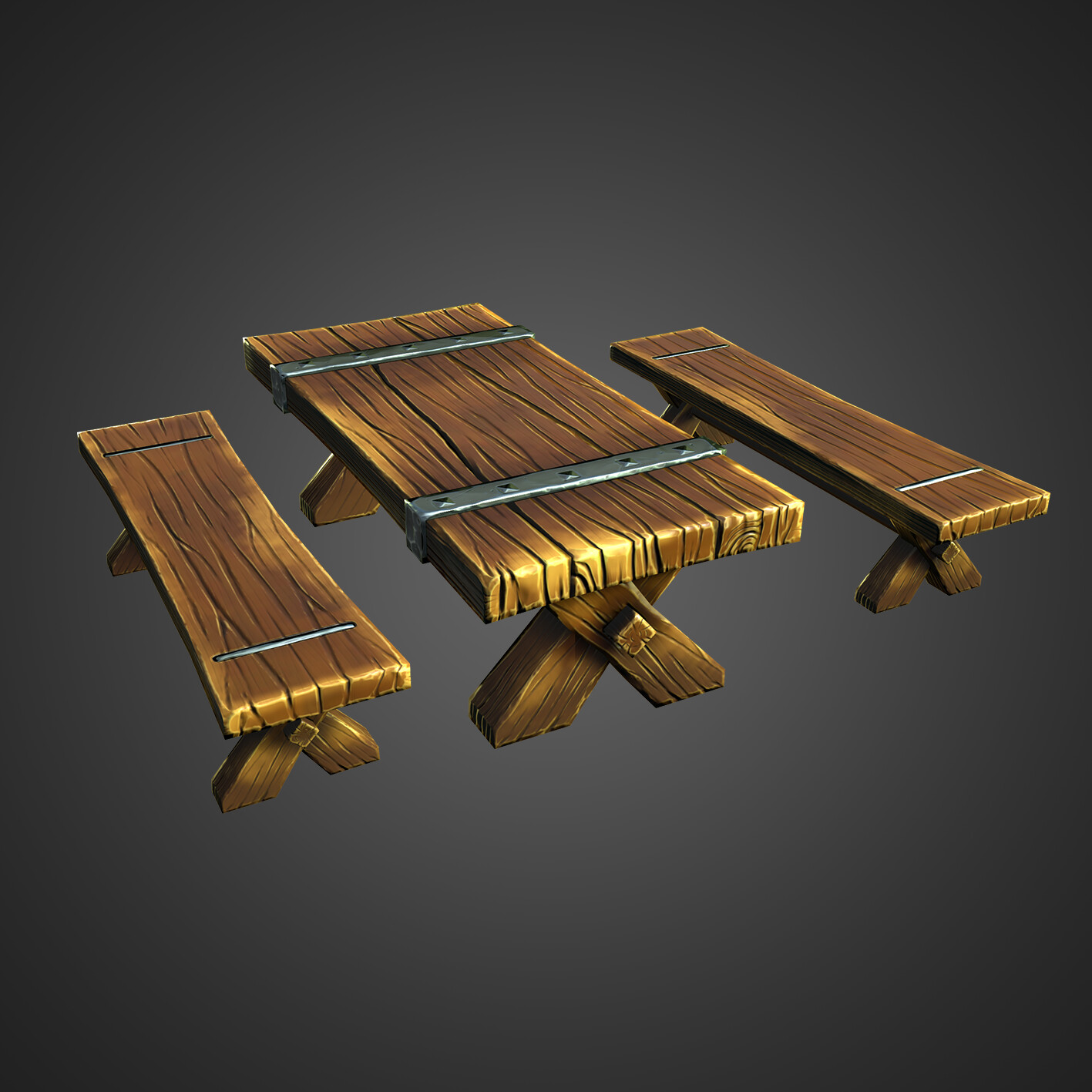 ArtStation - Stylized Table