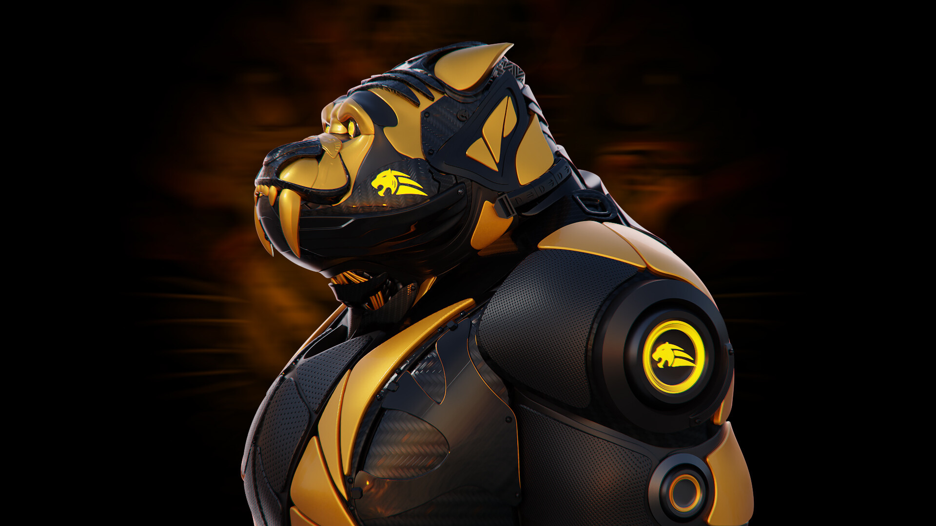 ArtStation - Cheetah Mech Gorilla