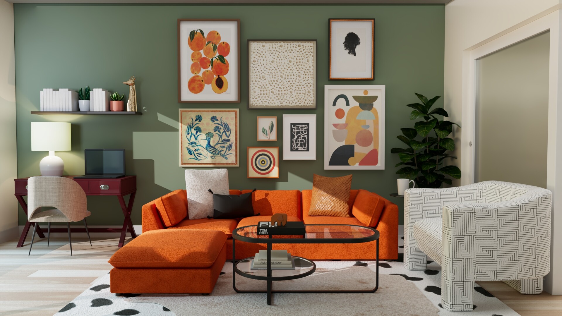 Alaa Baibars - Modern Living Space