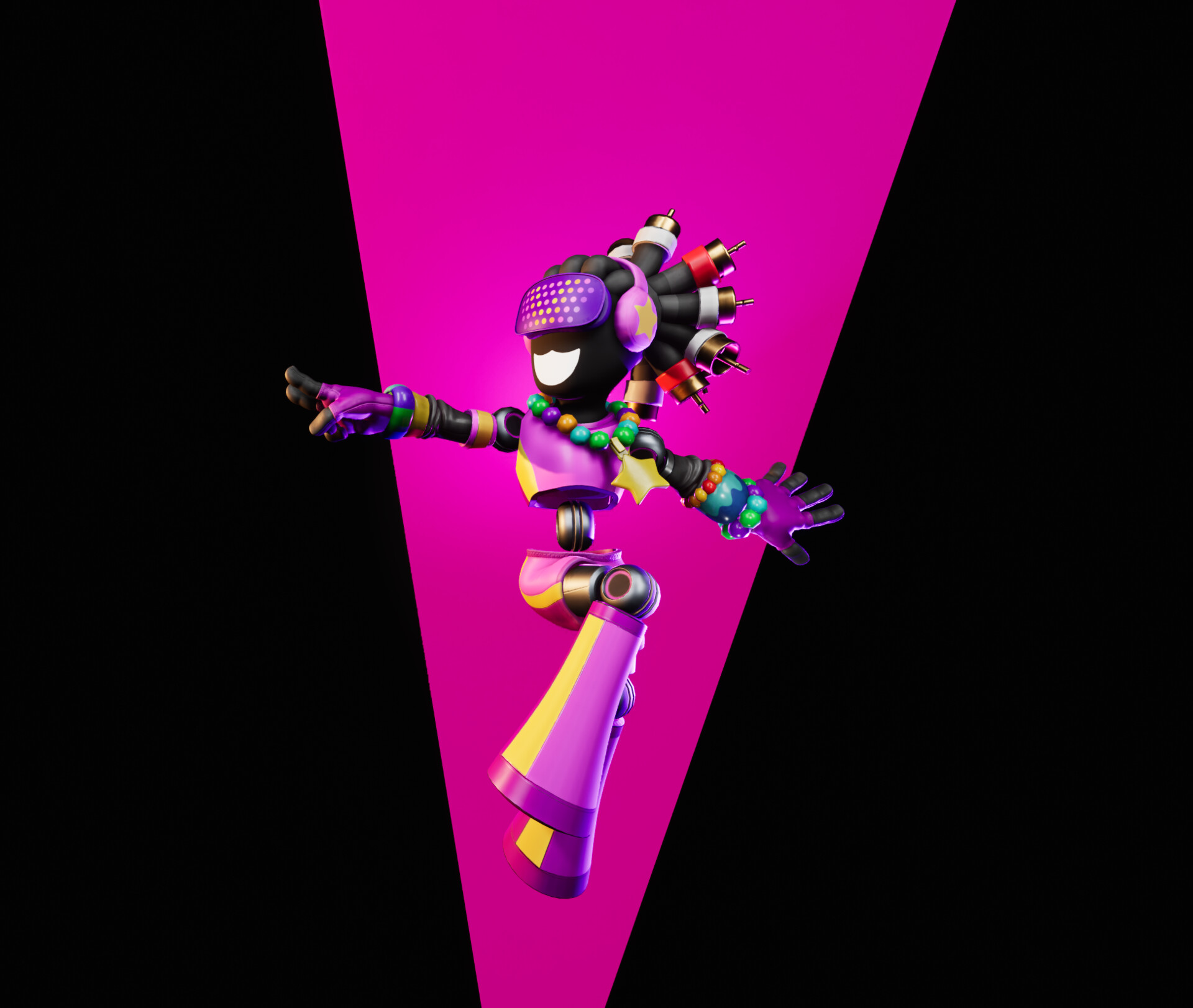 ArtStation - DivaBot Side Scroller Character