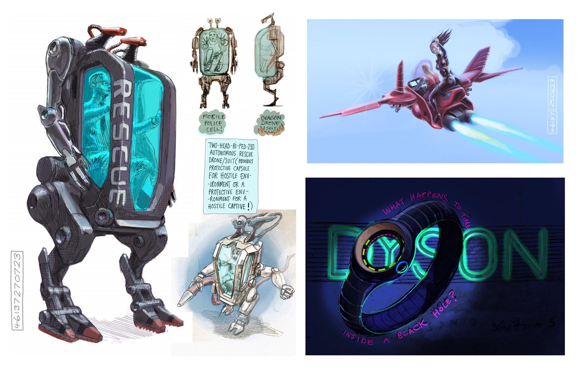 ArtStation - Fire fighter Flash Gordon Watch