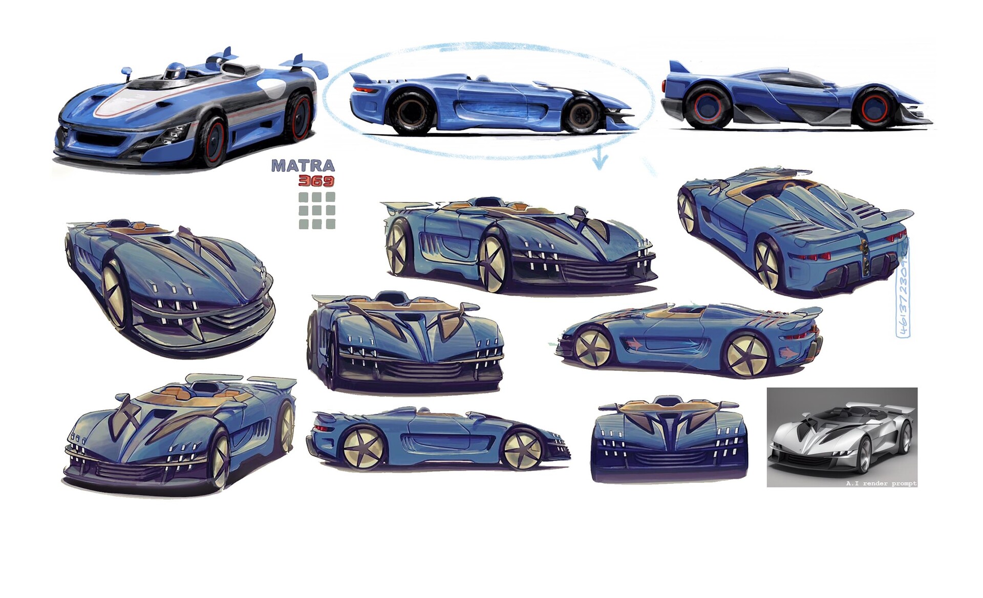 ArtStation - MATRA Le Mans