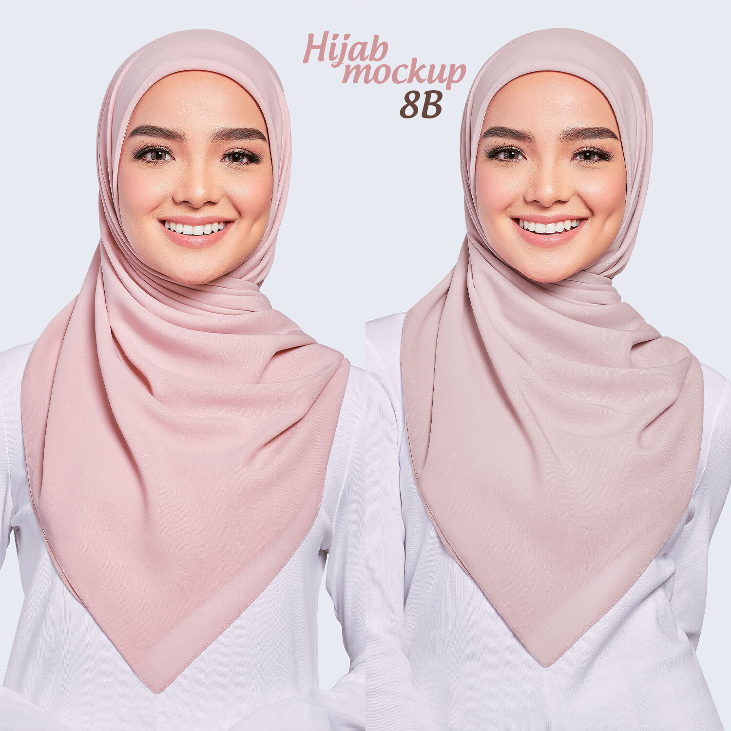 ArtStation - Hijab Mockup Pack 8B