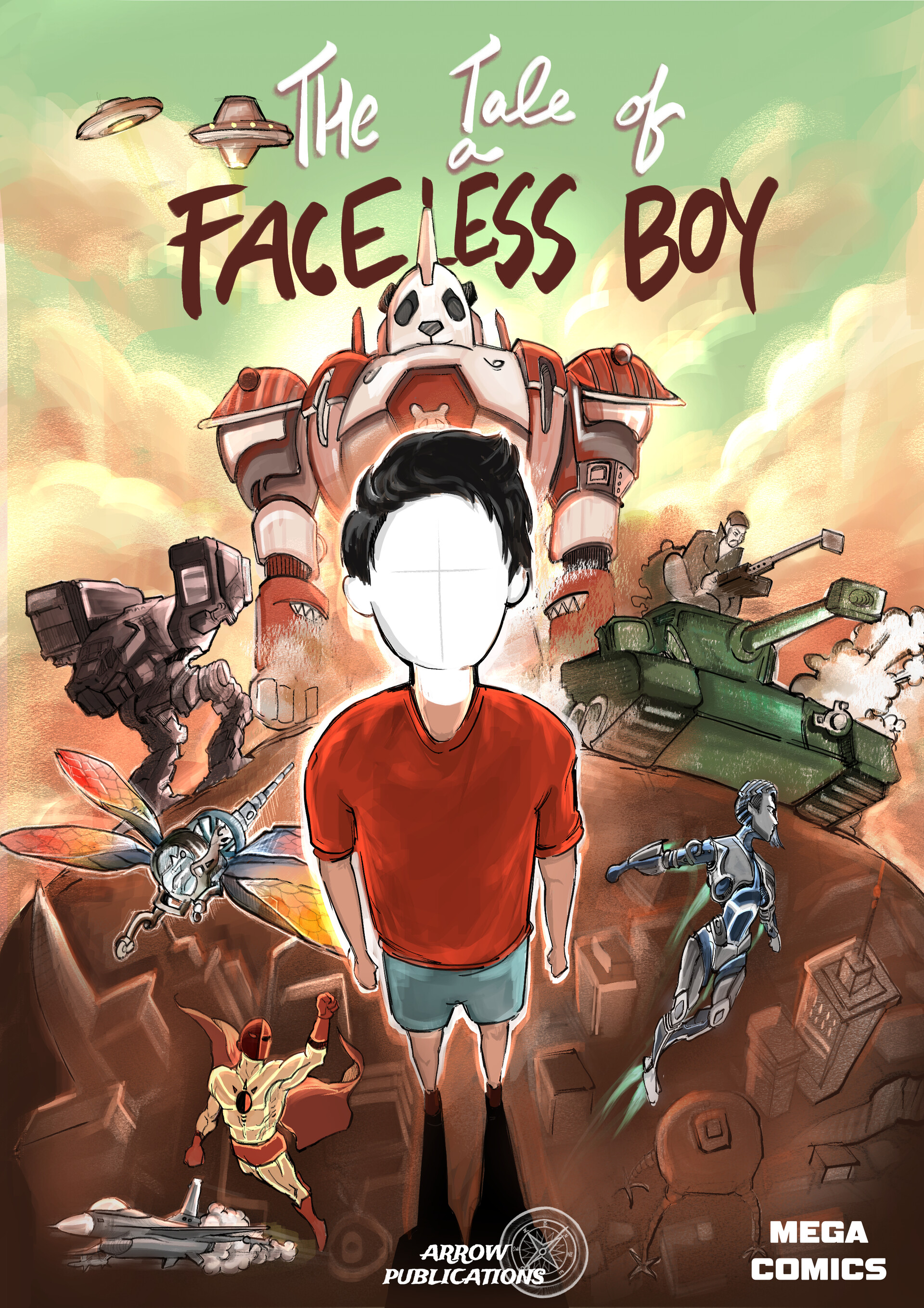 ArtStation - The Tale of a Faceless boy