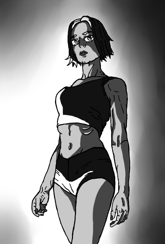 ArtStation - Suspense- Técnica "Tracing"