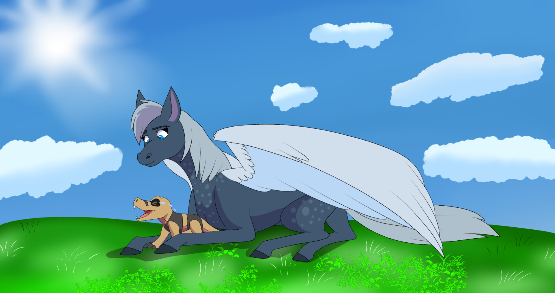 ArtStation - Tempest look Baby Sandile Crying