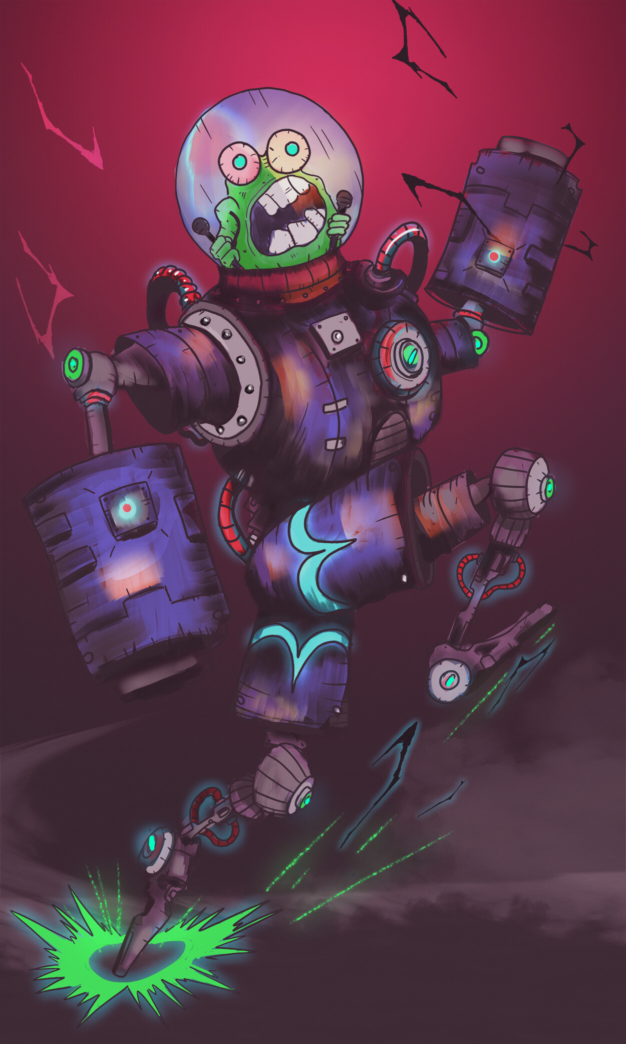 ArtStation - ALIEN RUN