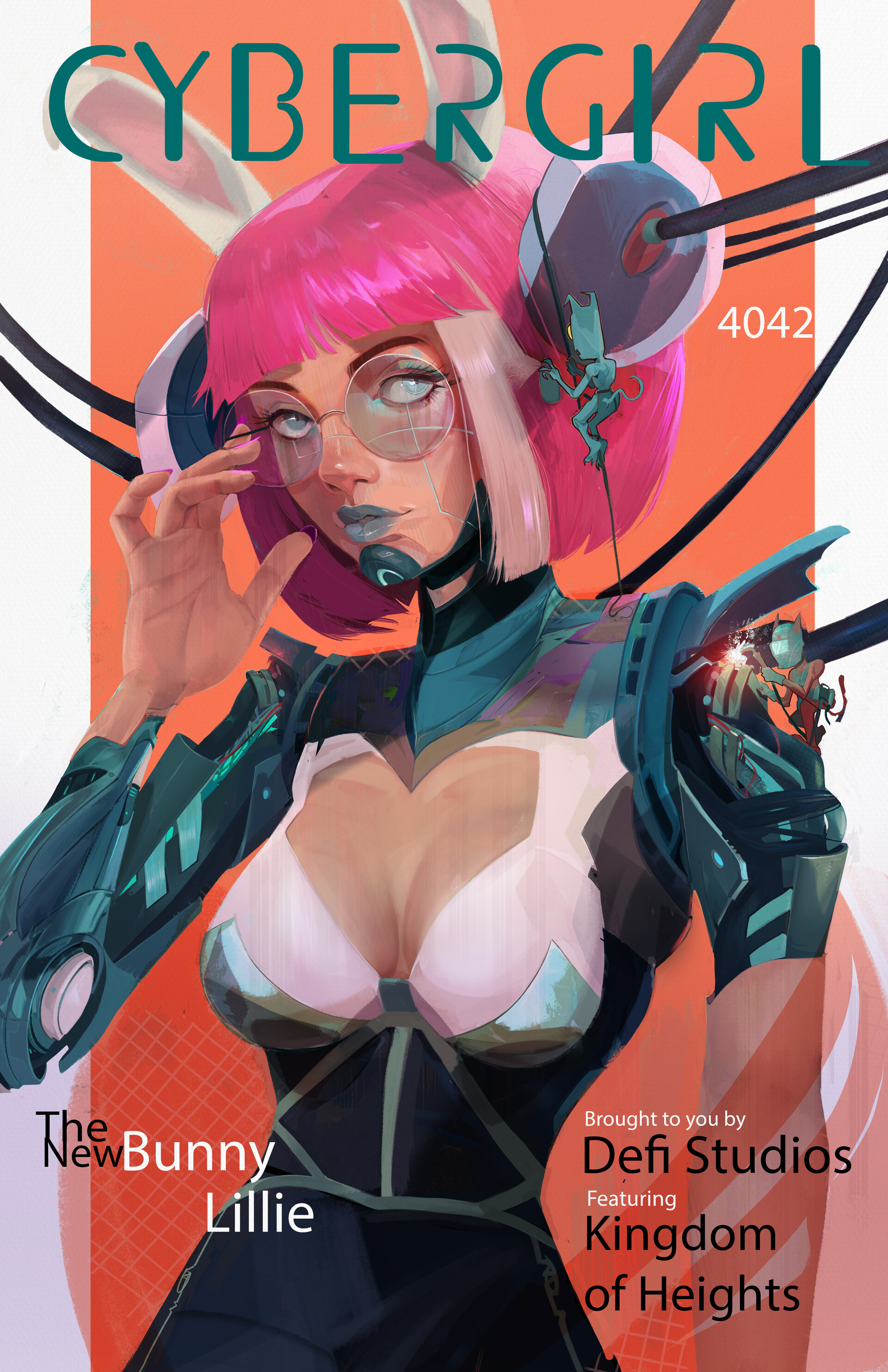 ArtStation - CyberGirl Monthly Issue