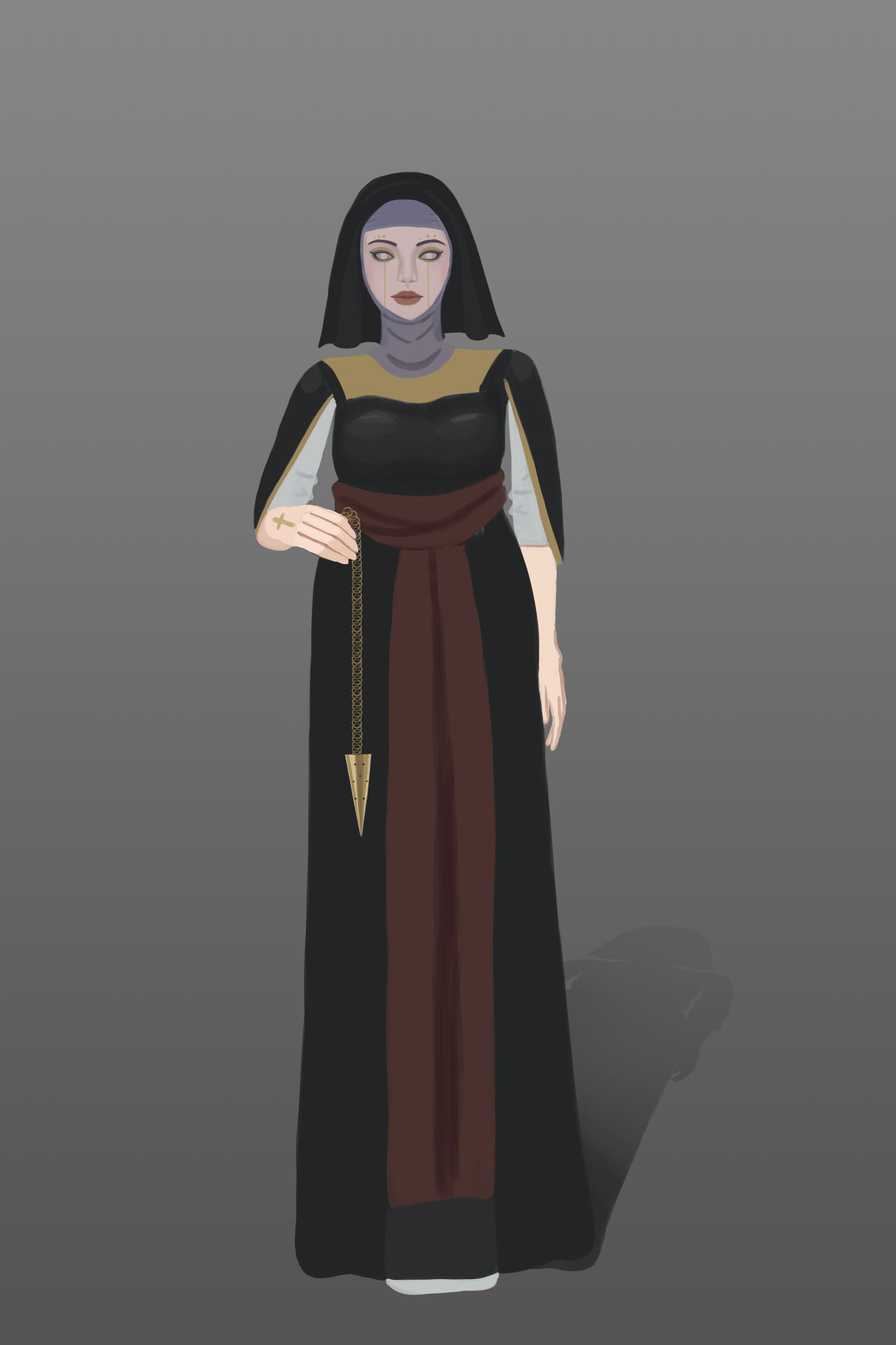 ArtStation - The nun