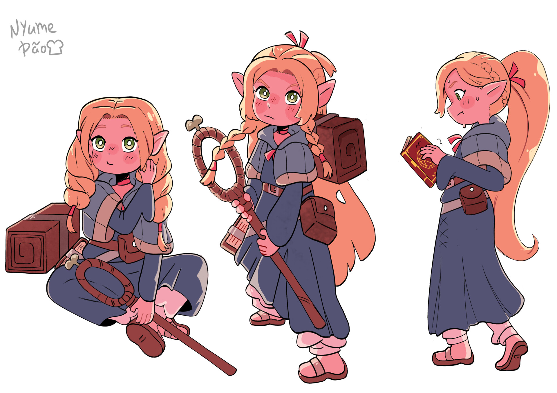 ArtStation - Marcille (Dungeon Meshi)