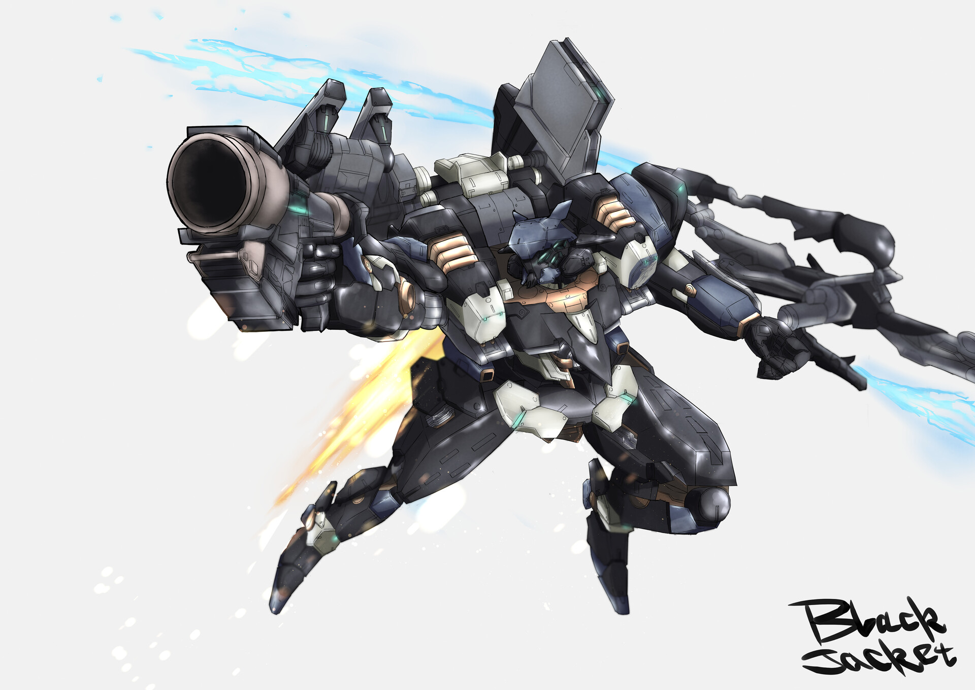 ArtStation - Armored Core VI-Steel Haze Ortus