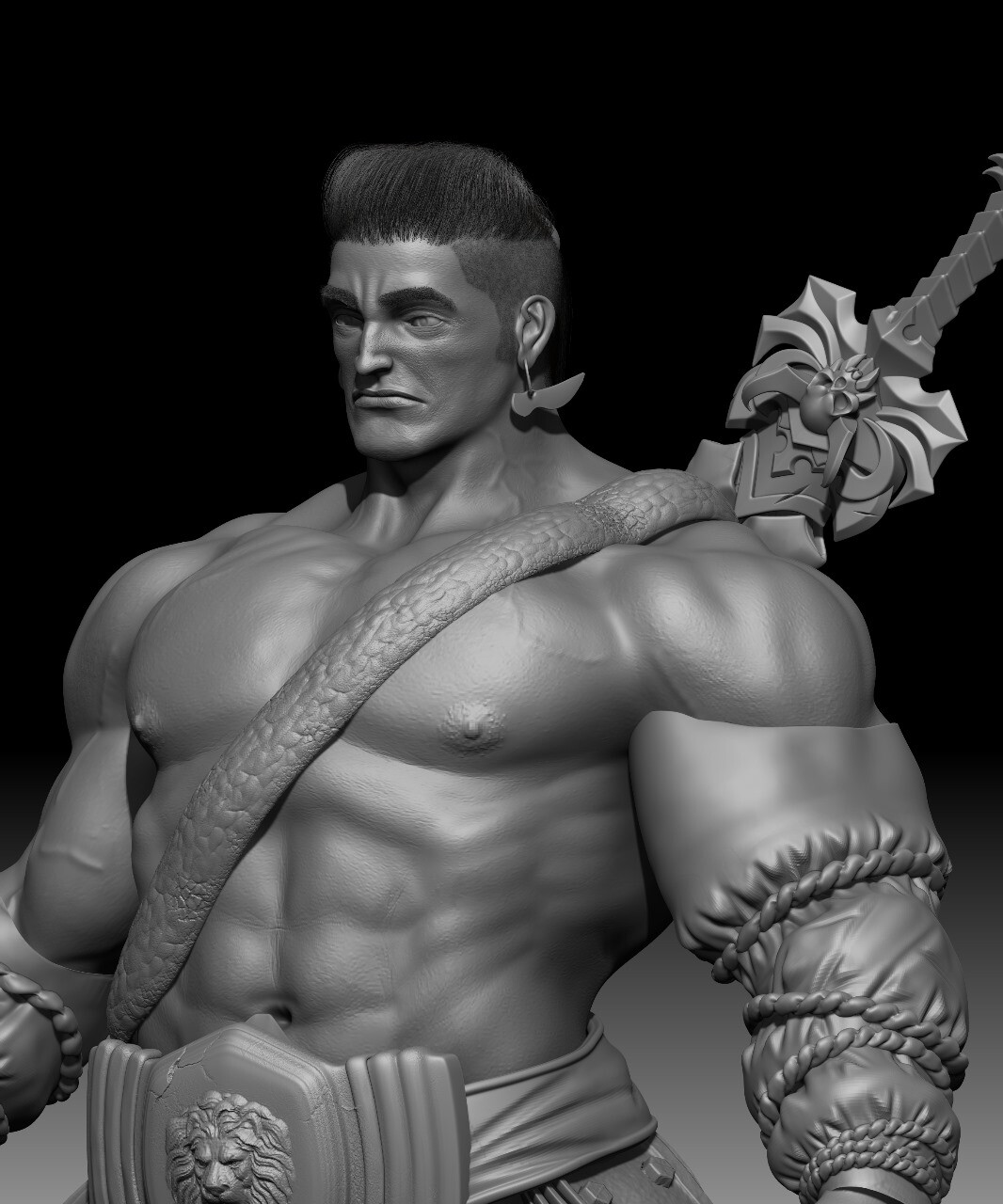 ArtStation - BHEEM- The Mahabharat Warrior