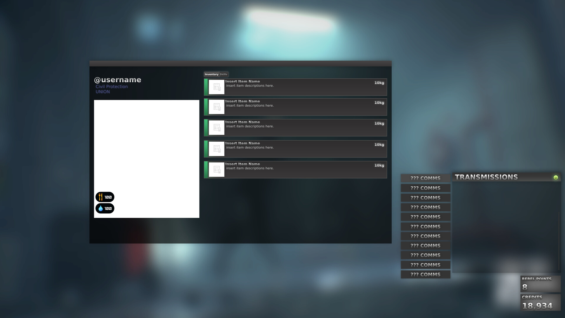 ArtStation - SCP Game UI
