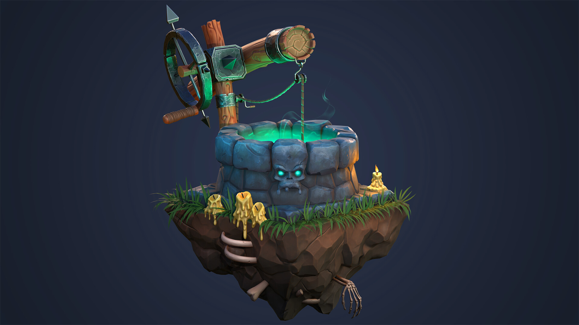 ArtStation - Skull Well