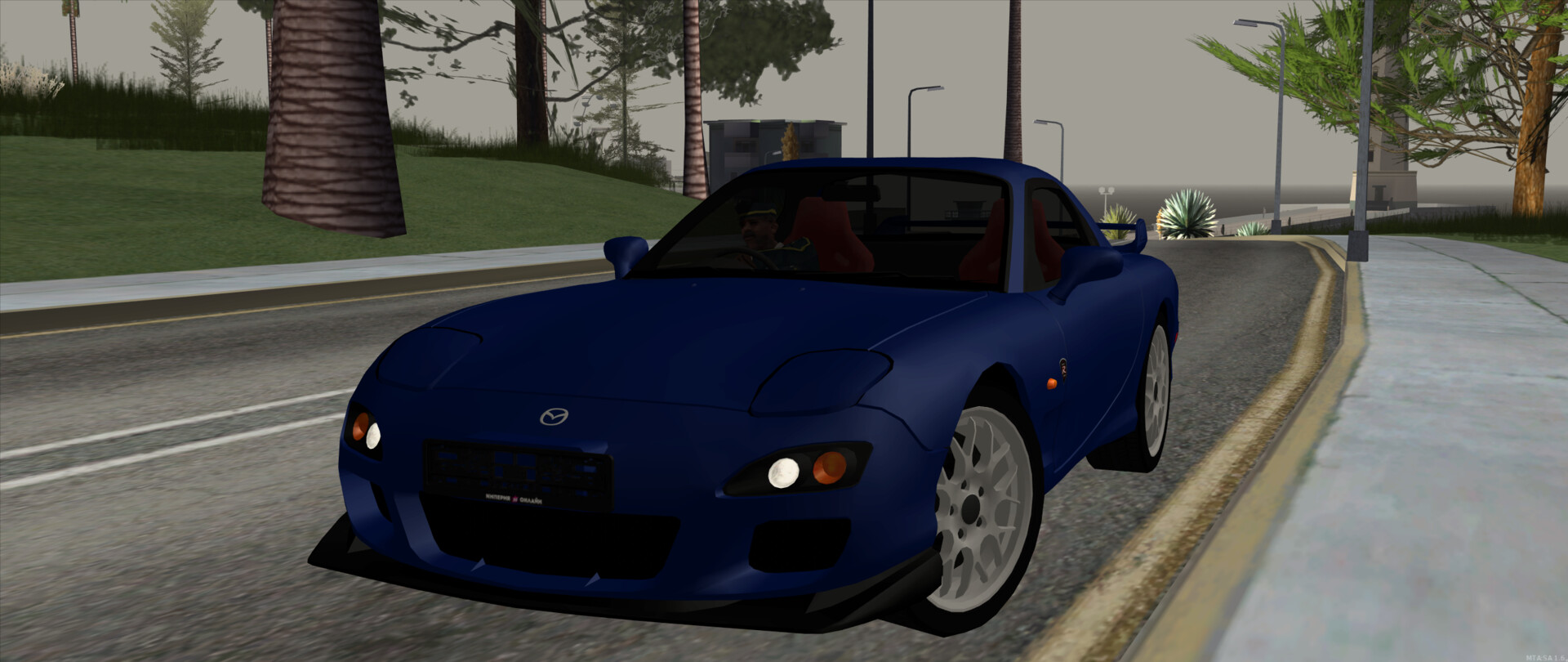 ArtStation - 2002 Mazda RX-7 [Low Poly]