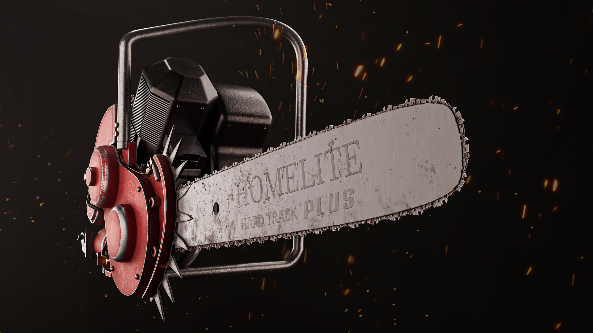 ArtStation - CHAINSAW 3D MODEL