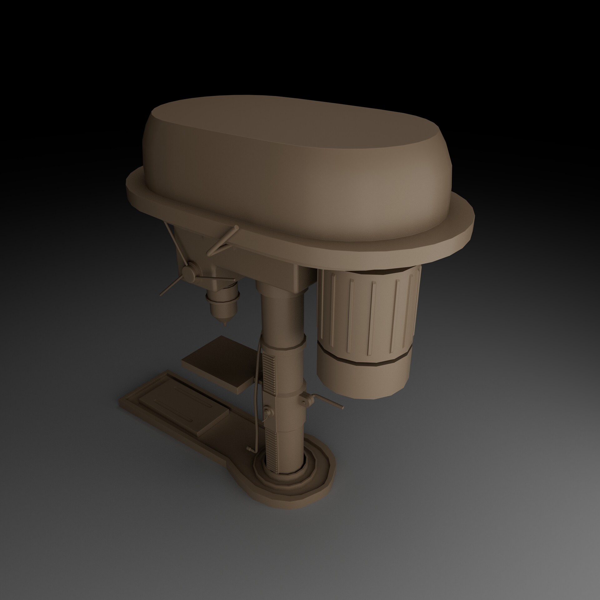 ArtStation - Drill Machine