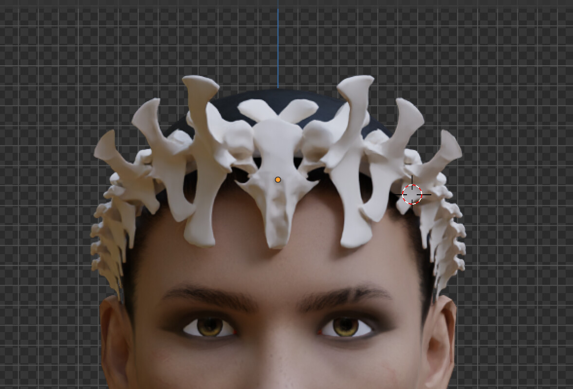 ArtStation - Printable Bone Crown
