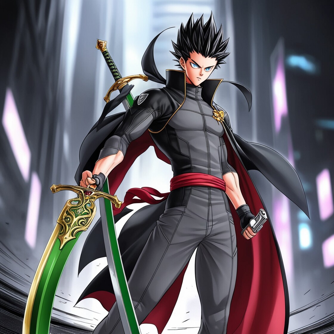 ArtStation - Male manga character