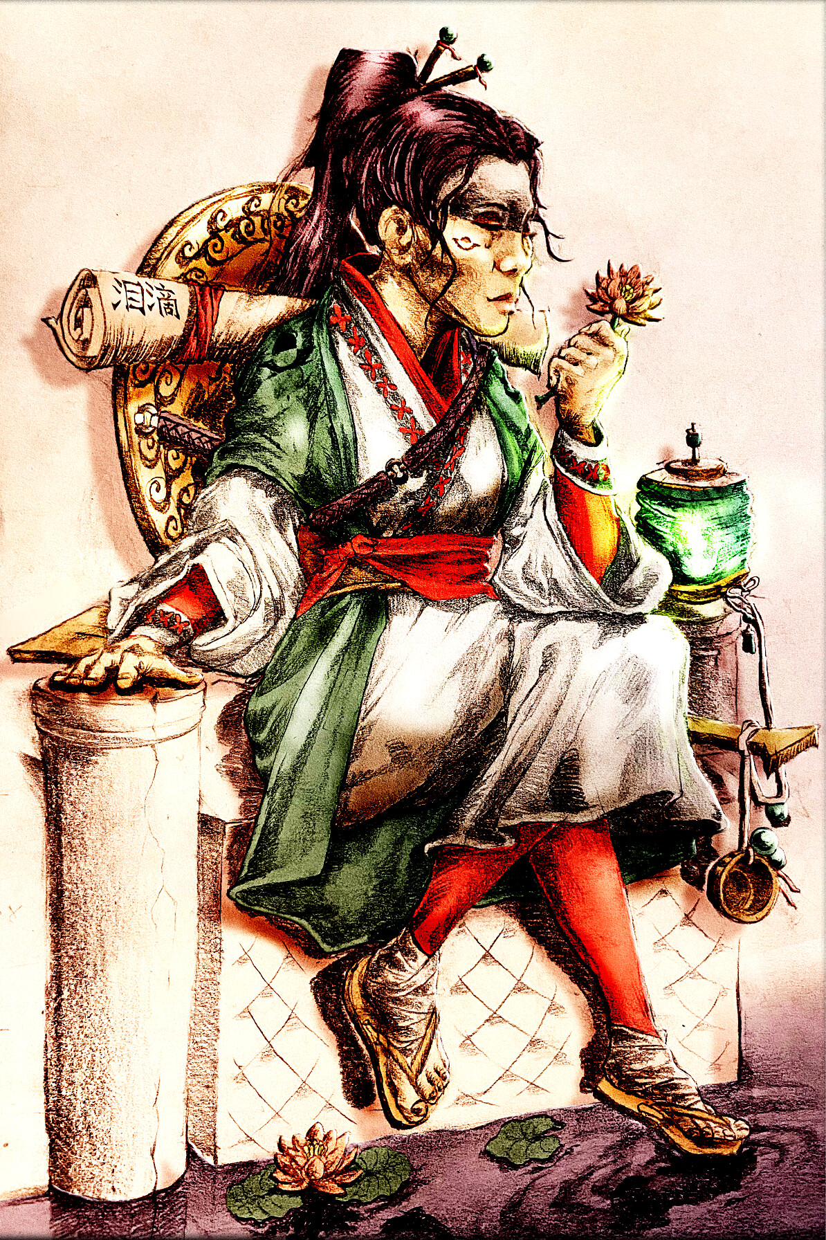 ArtStation - Water Monk