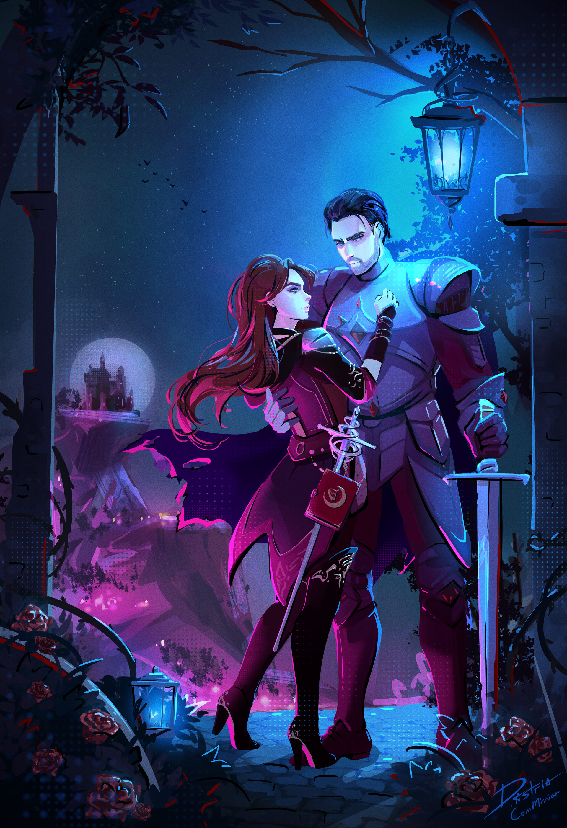 ArtStation - Romantic Couple Commission