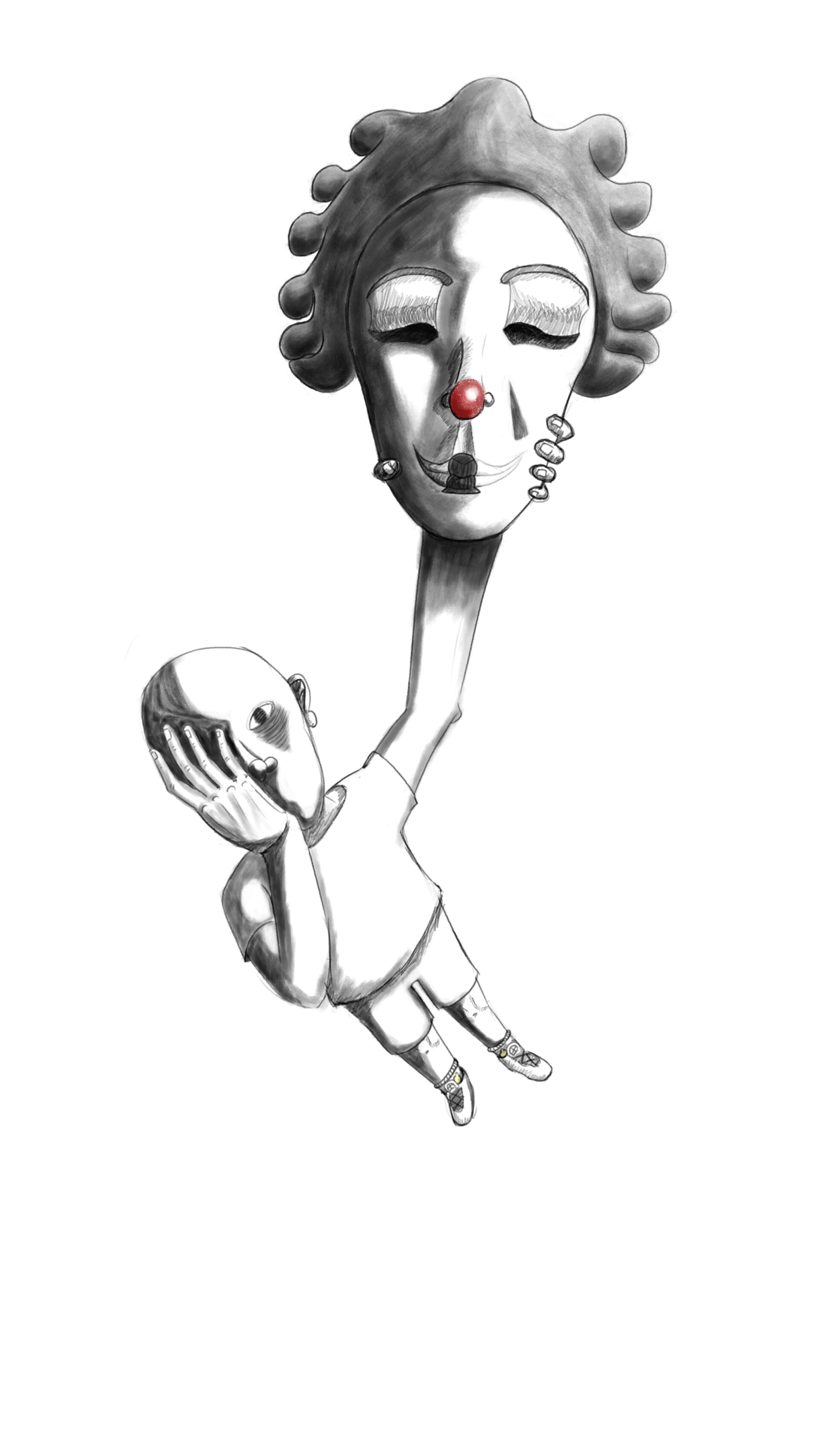 ArtStation - red nose mask