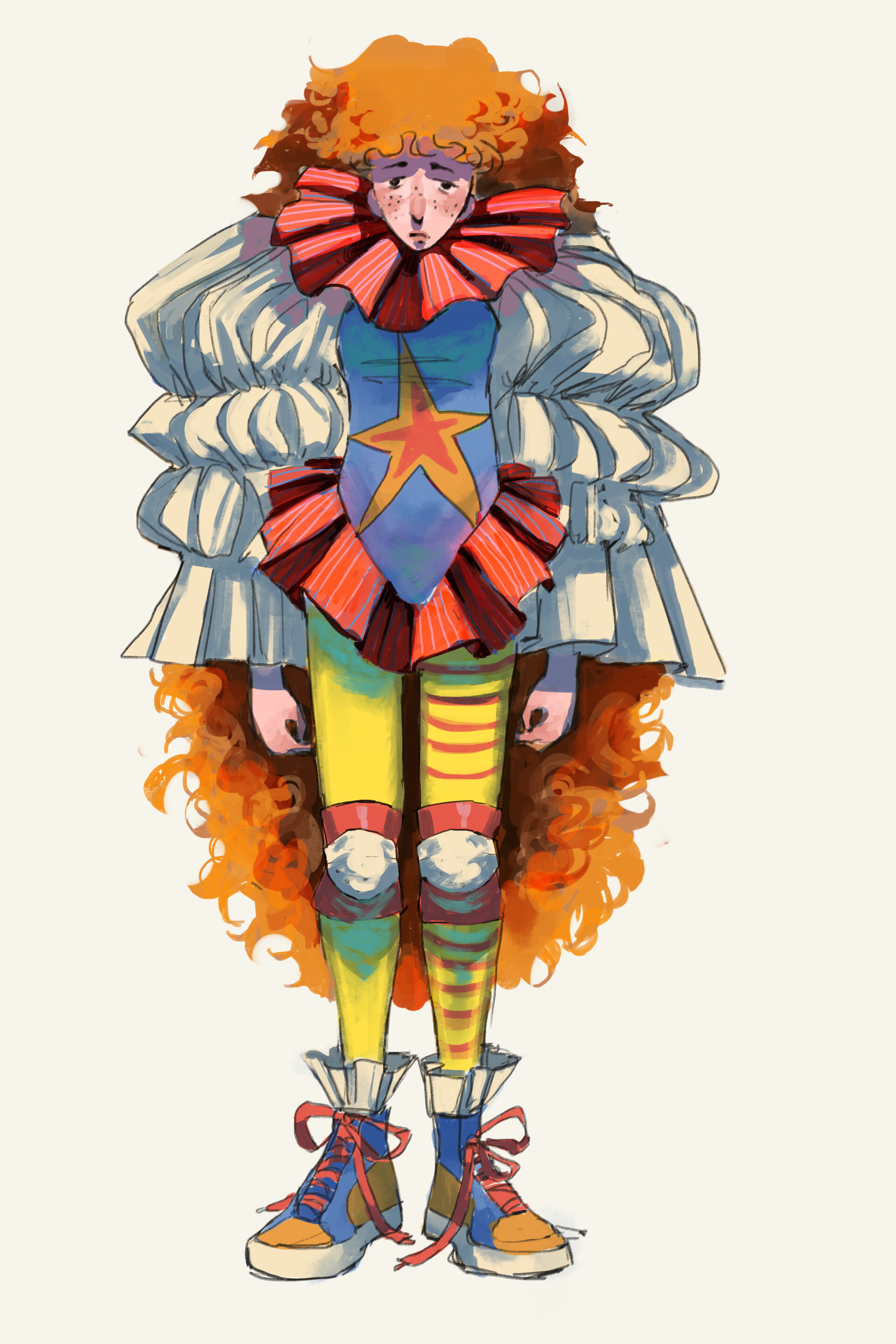 ArtStation - Circus Middle Class Worker