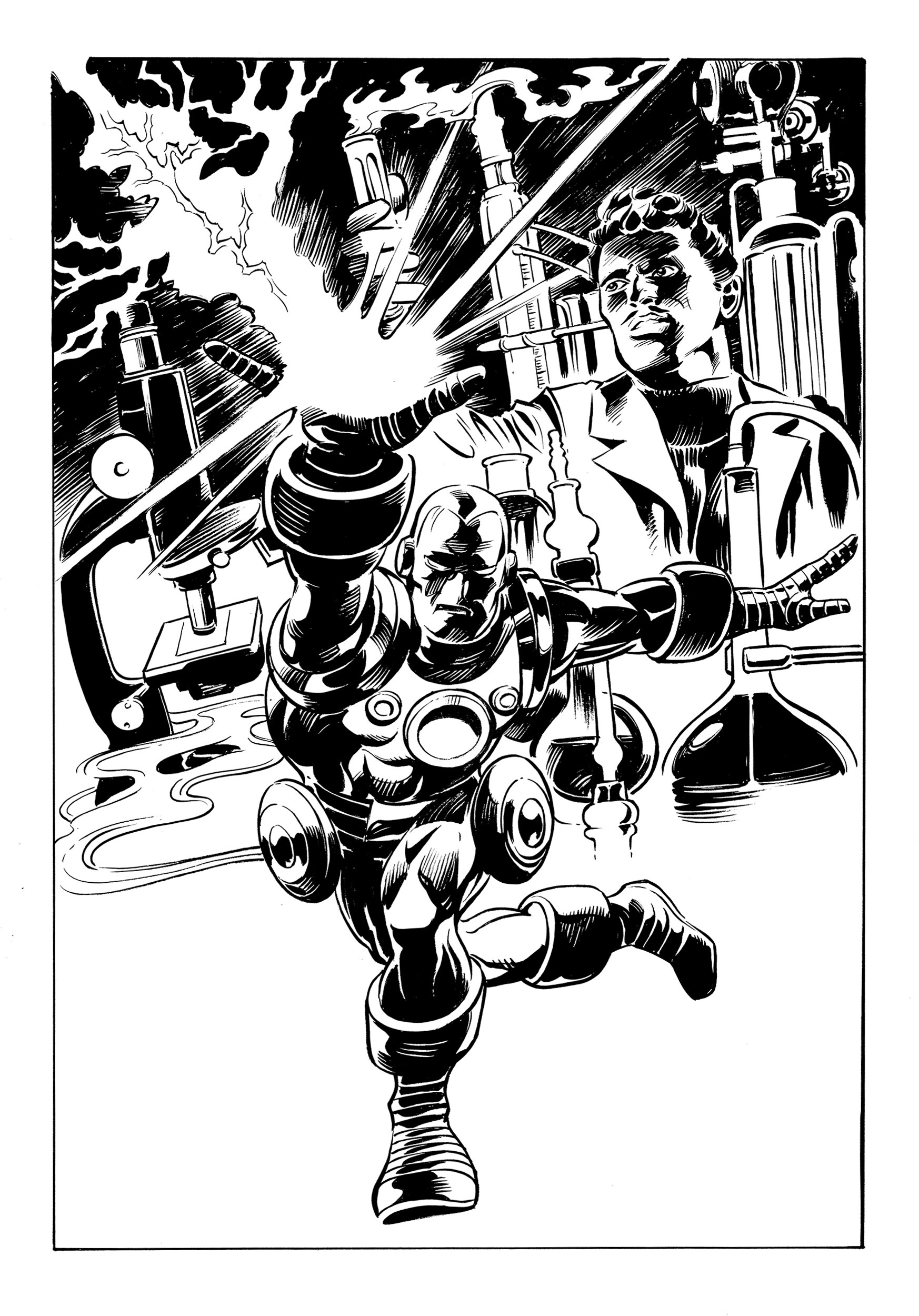 ArtStation - How to INK Comics Legend GENE COLAN