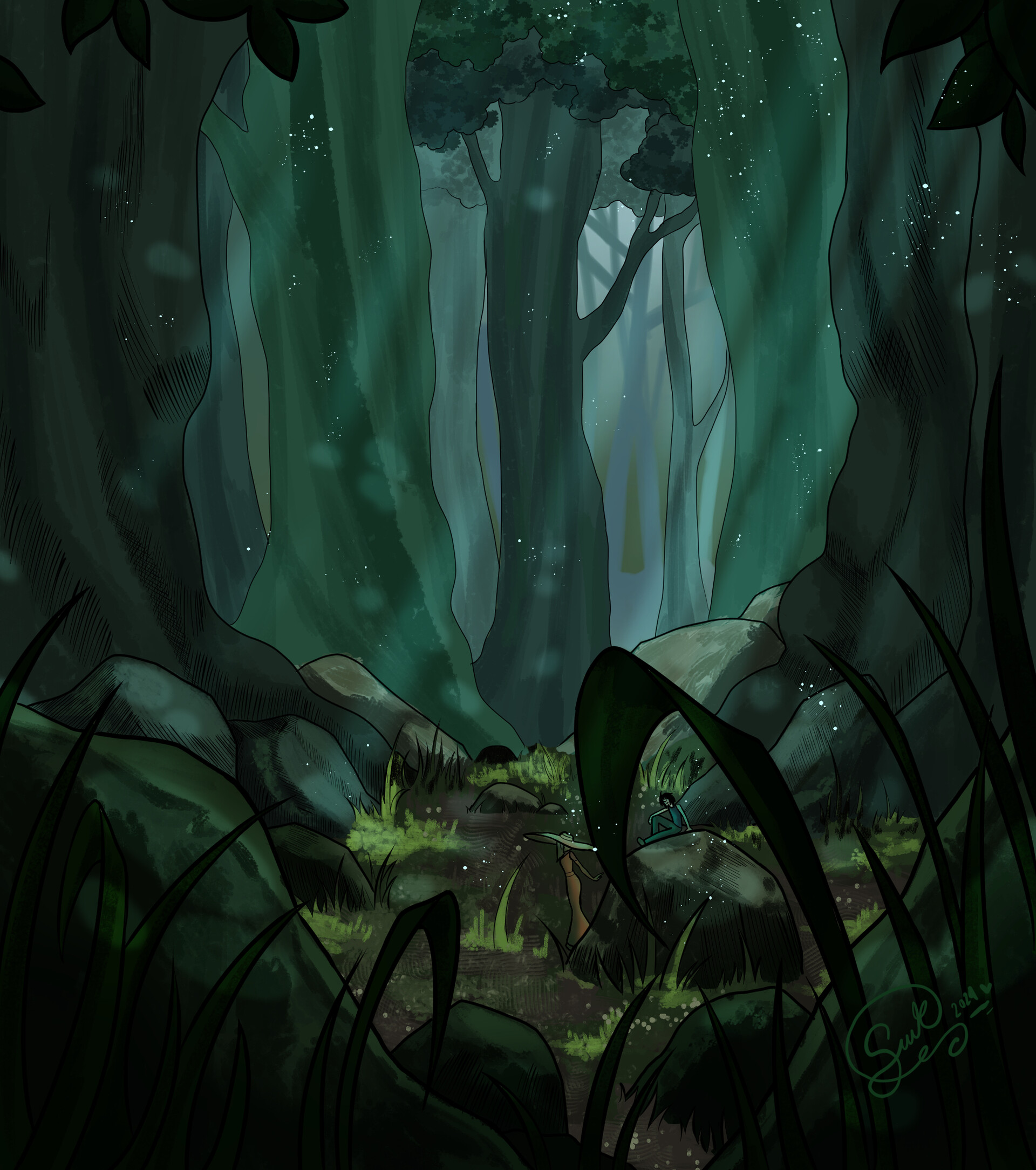 ArtStation - Forest Practice #2