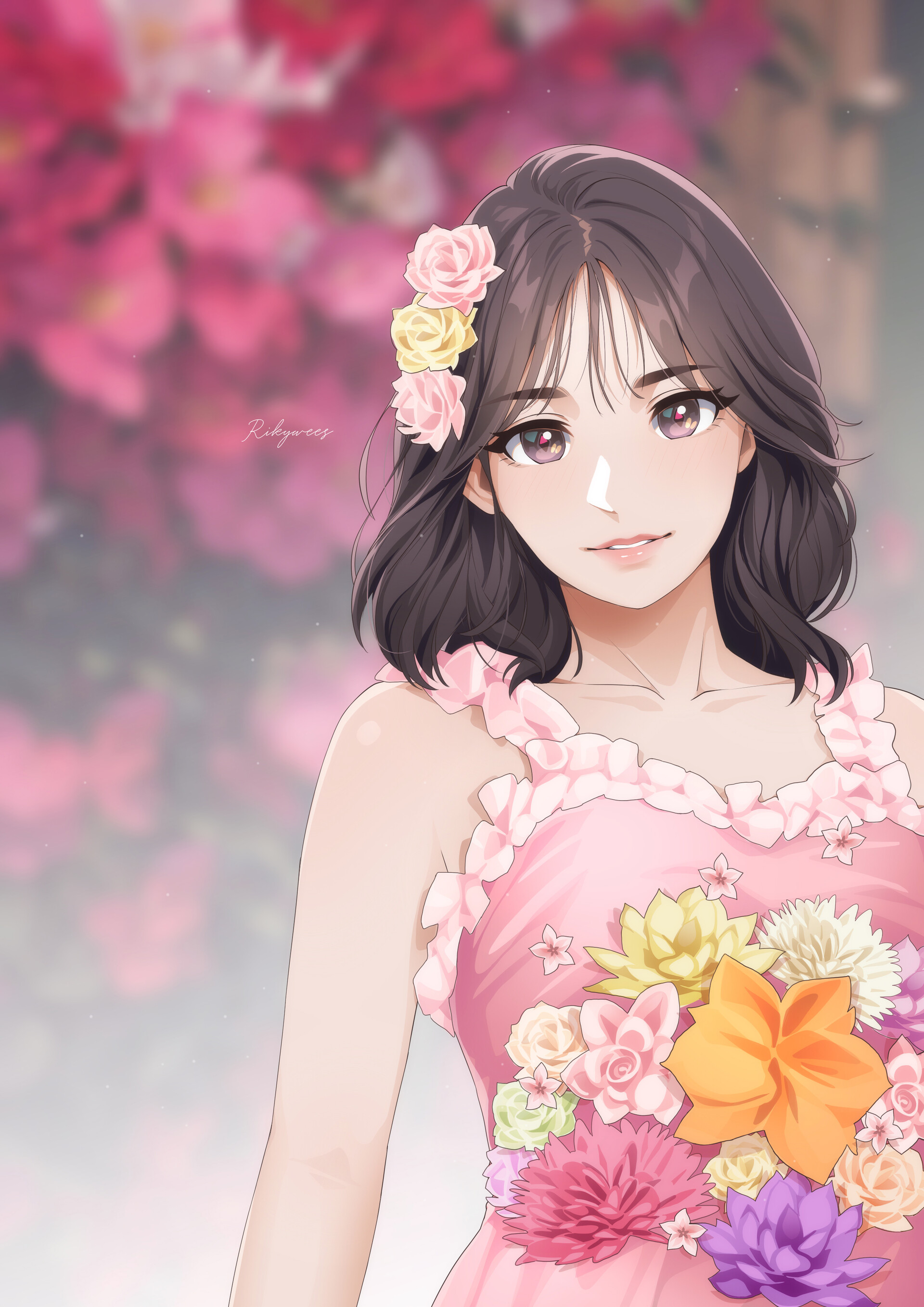 ArtStation - flora bunga