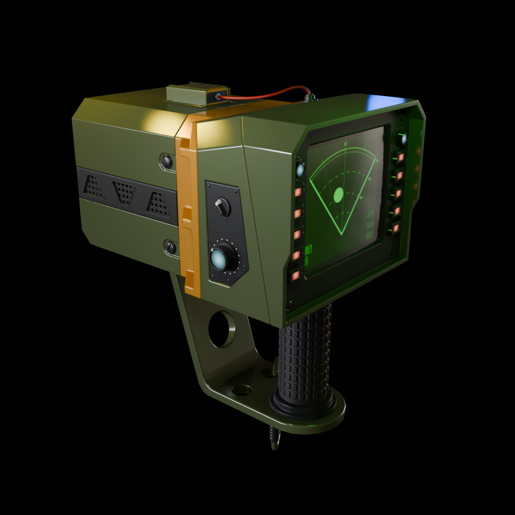 ArtStation - Alien Motion Tracker