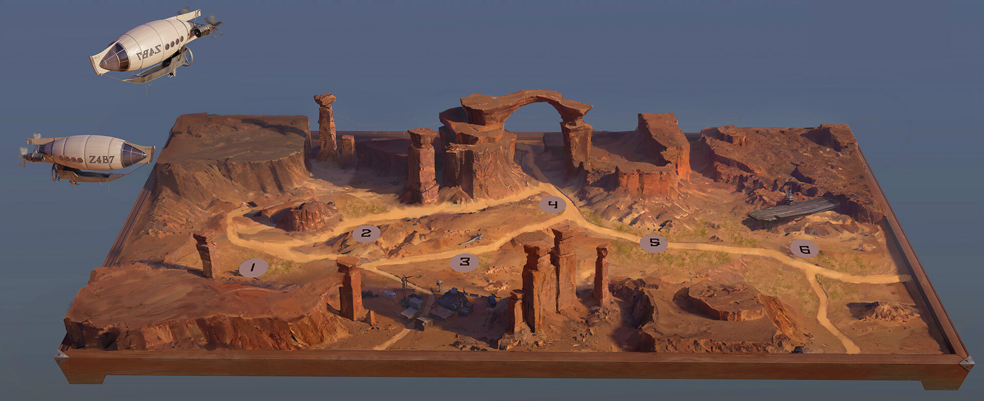 ArtStation - sand table