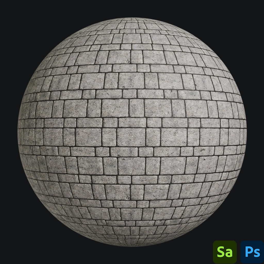 ArtStation - Rock Slate Pavement Material