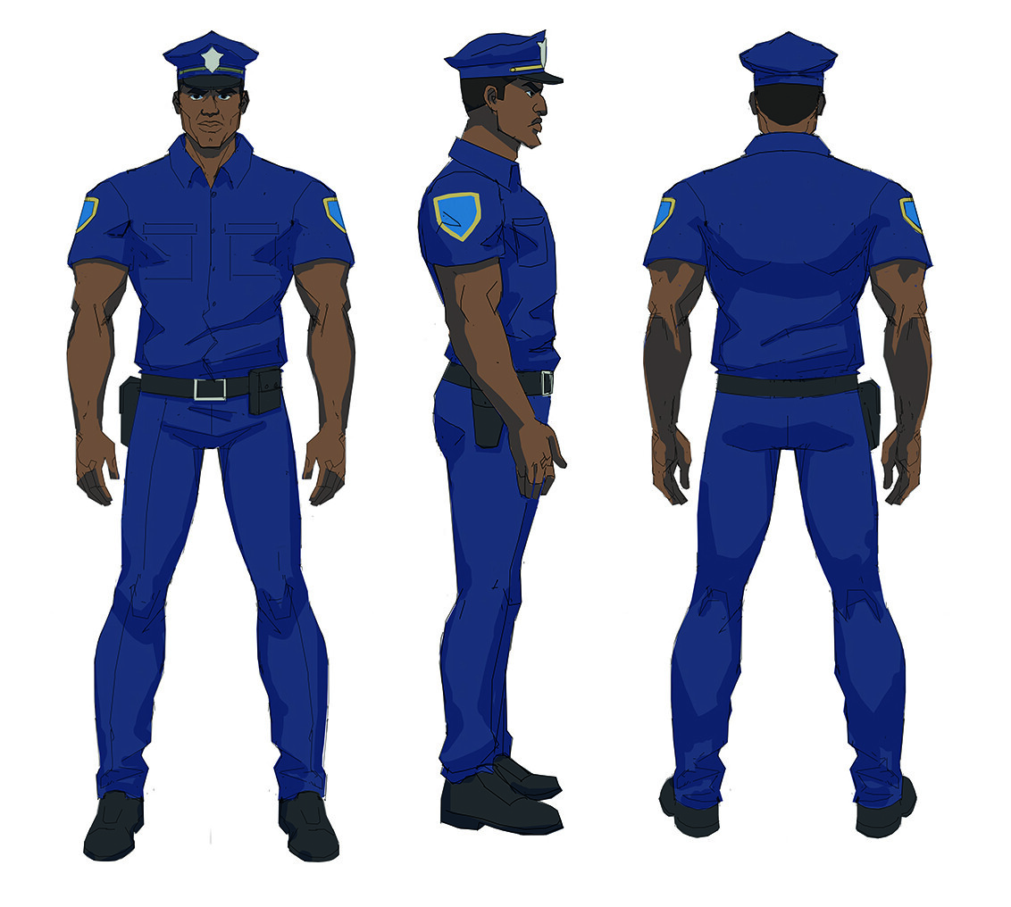 ArtStation - NPC turnaround sheets - Unannounced project