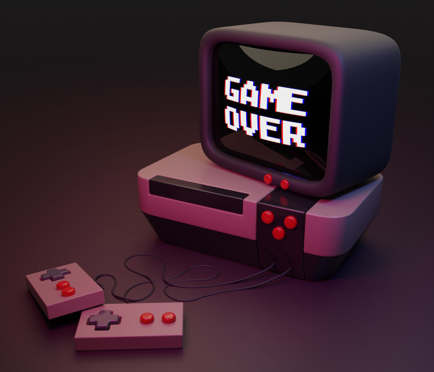 ArtStation - Game console