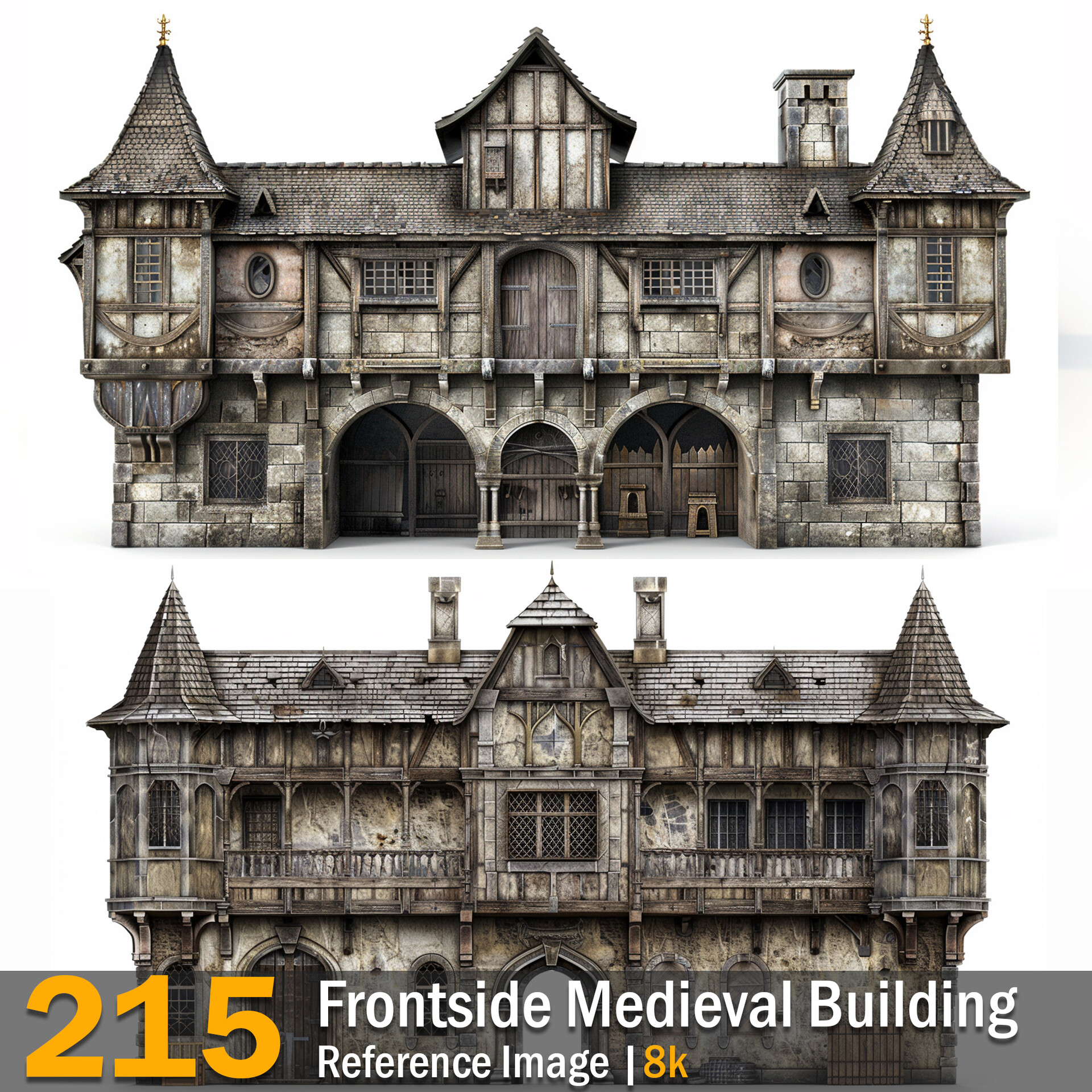 ArtStation - Frontside Medieval Building | Reference Images | 8K |VOL3