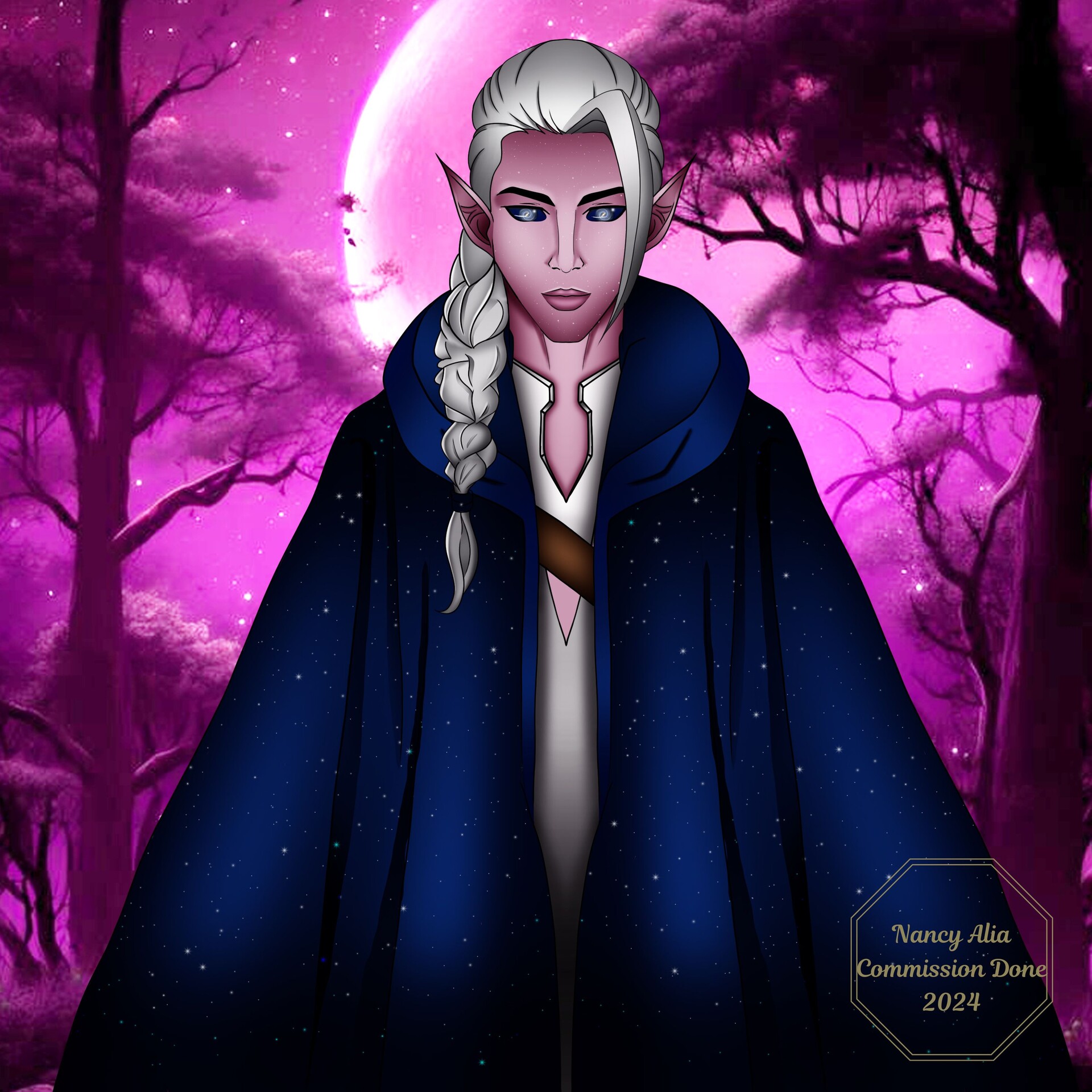 ArtStation - Astral Elf Stars Druid