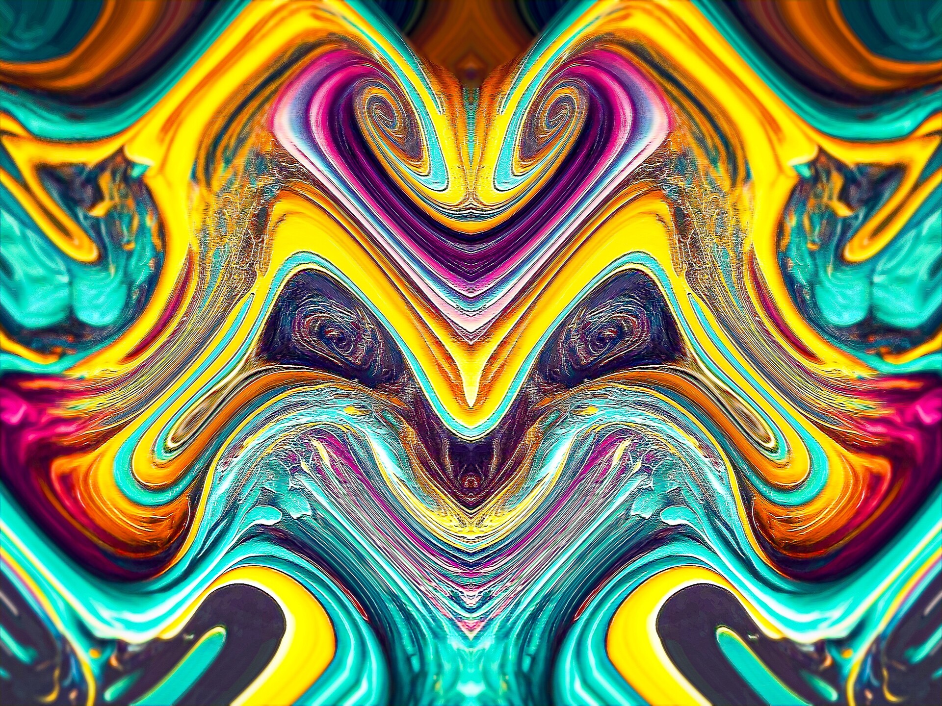 ArtStation - Hypnotic Reflections (DIL): A Psychedelic Journey of Self ...