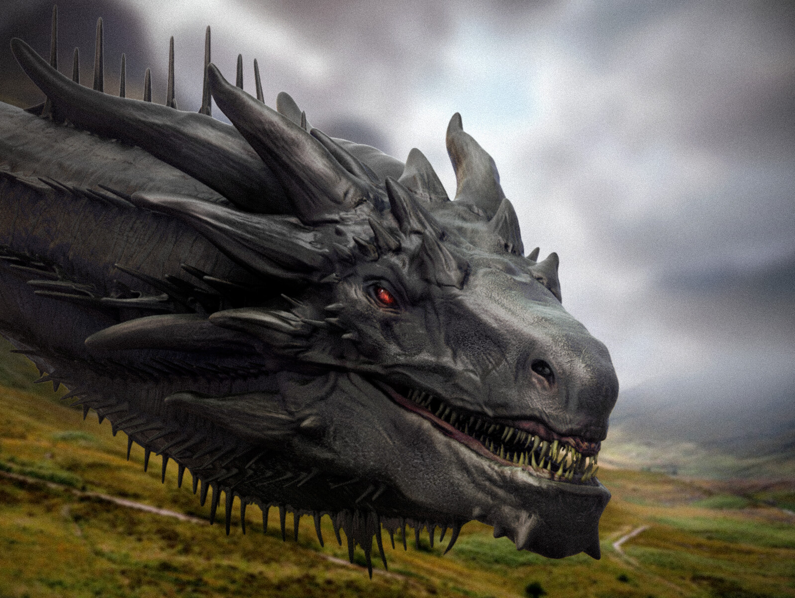 ArtStation - Balerion The Black Dread