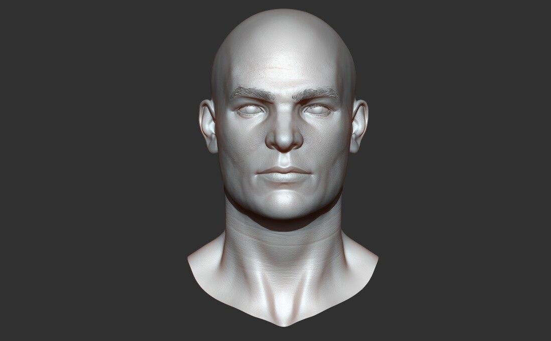 ArtStation - High poly Head W.I.P