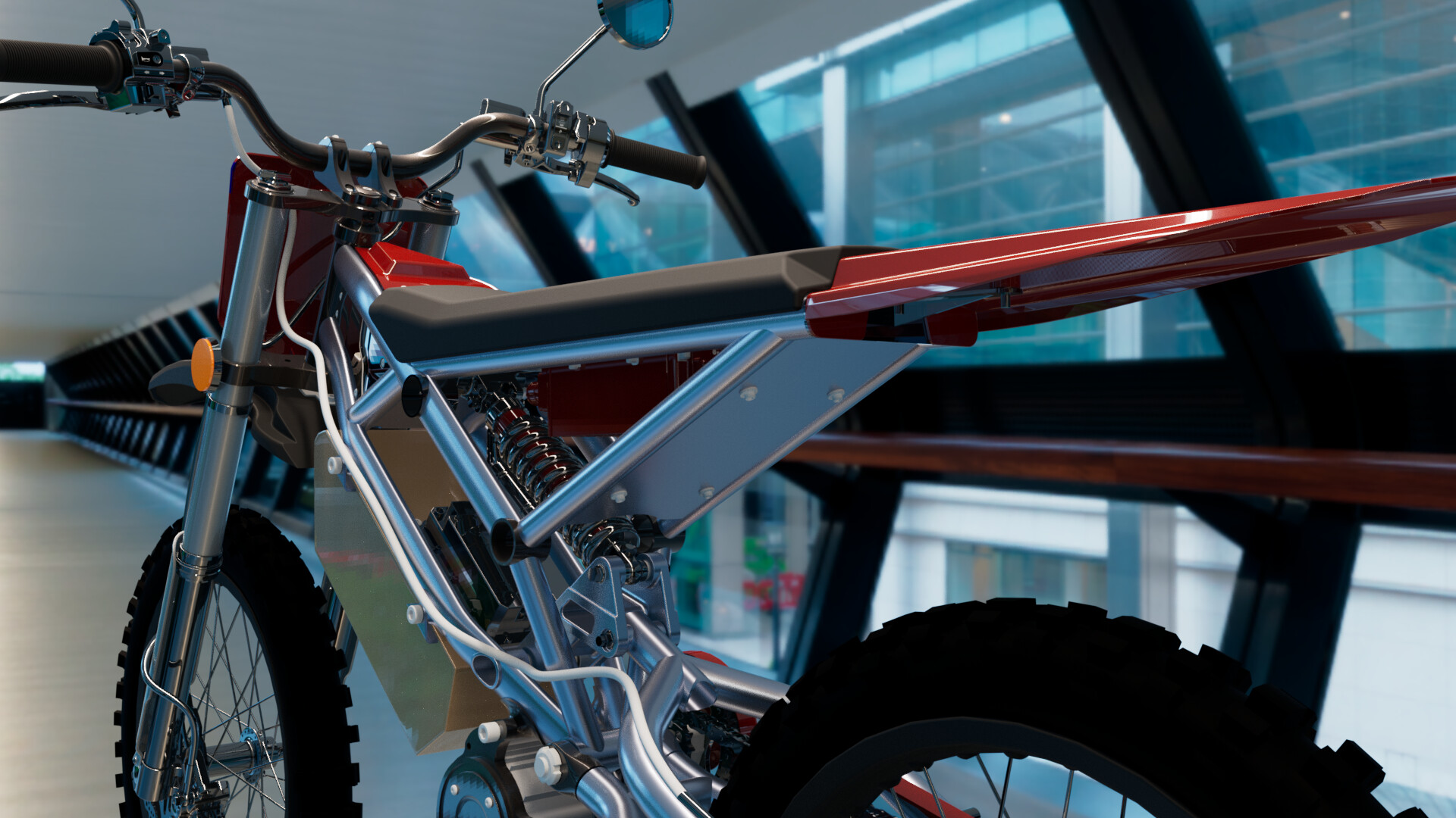 ArtStation - Latte 02 electric motorcycle