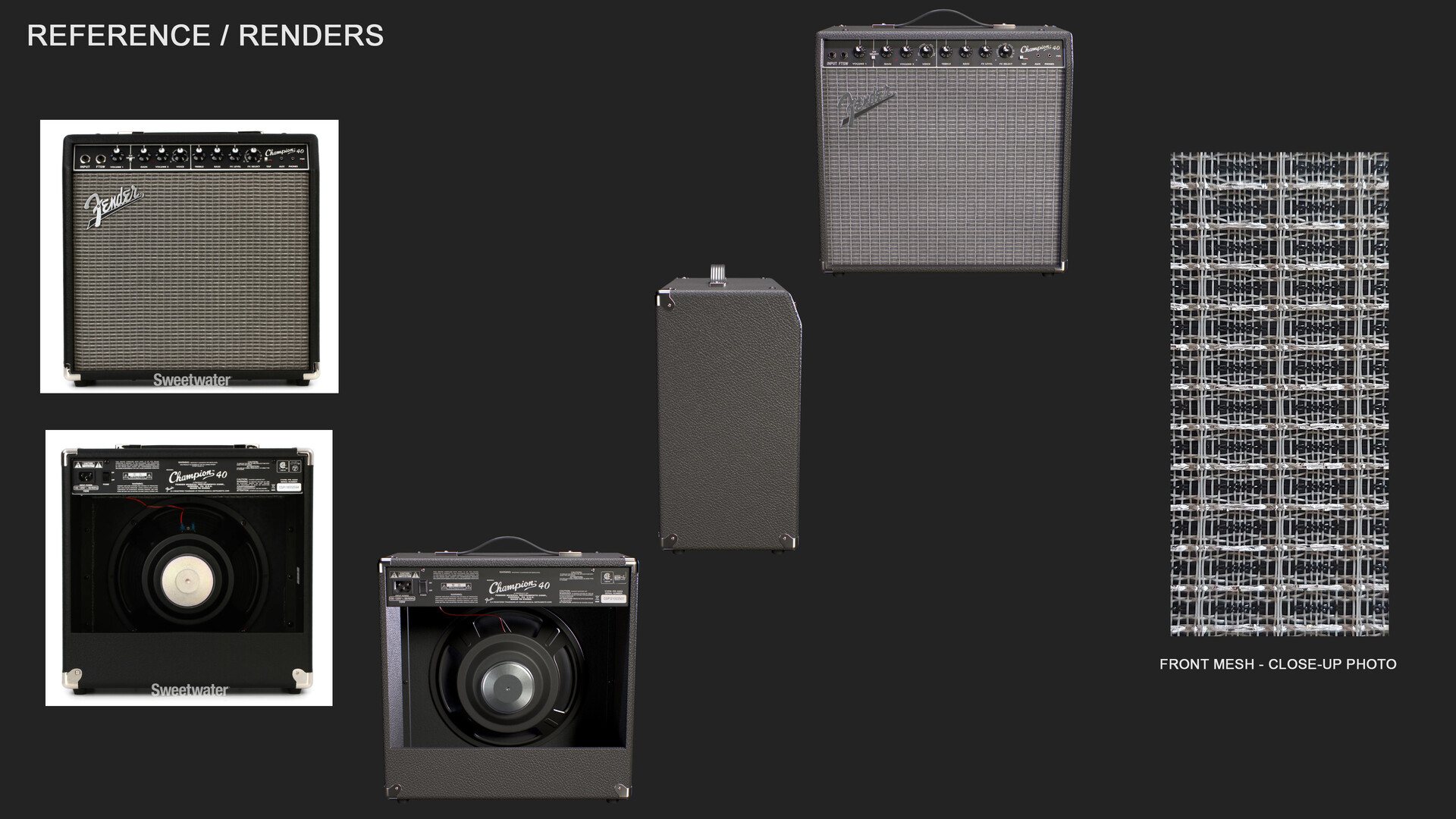 Megan Sheldon - Fender Champion 40 Amp