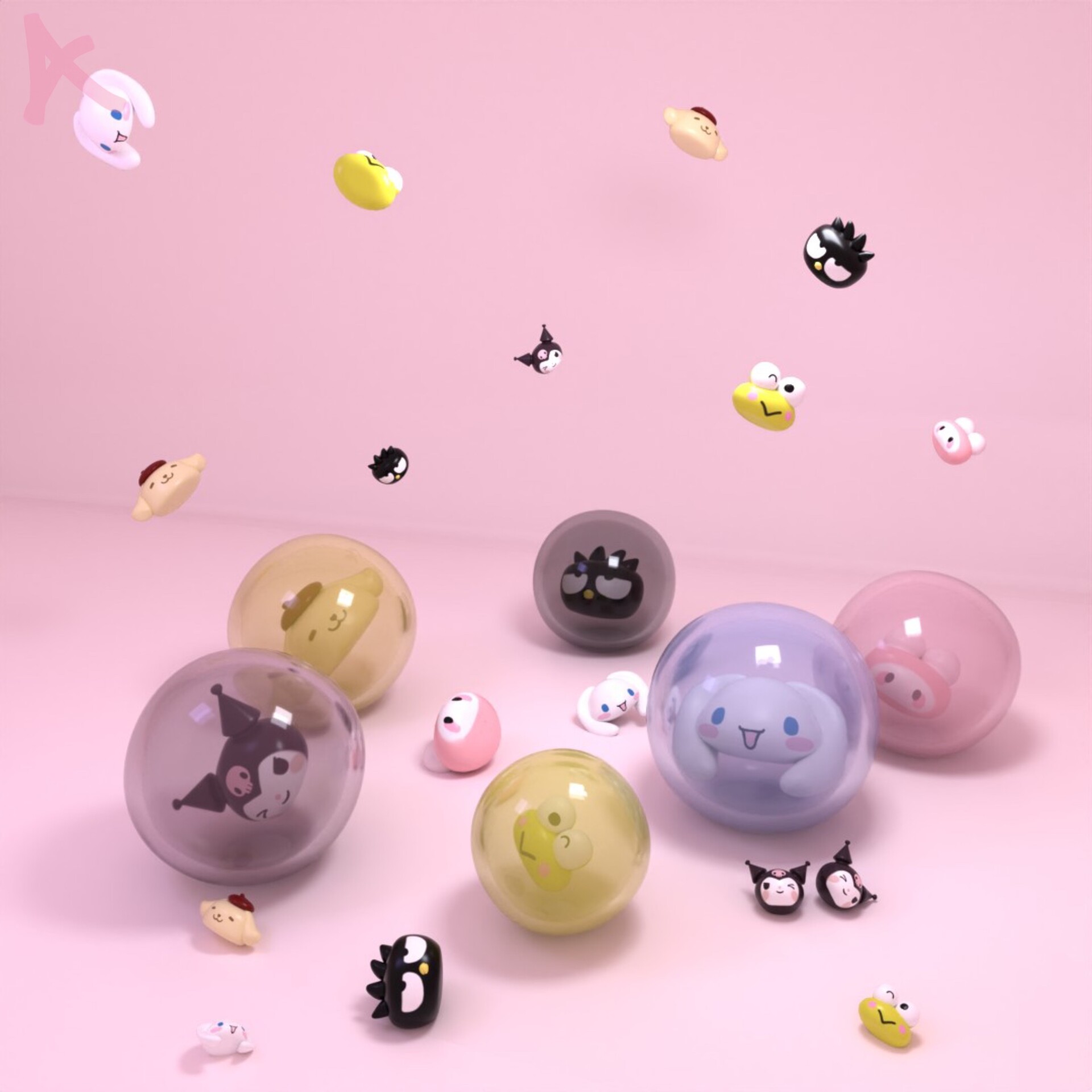 ArtStation - Sanrio Mini Marble Toys