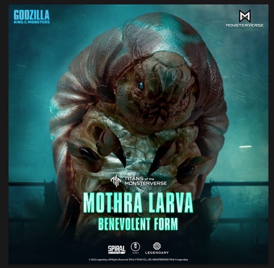 ArtStation - Mothra Larva 2019 - Benevolent Form