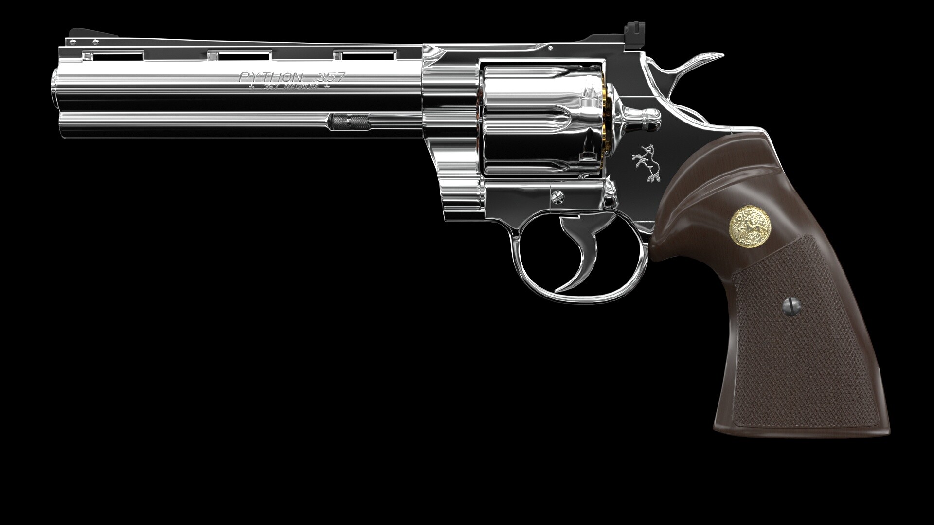ArtStation - Colt Python 1980-90s