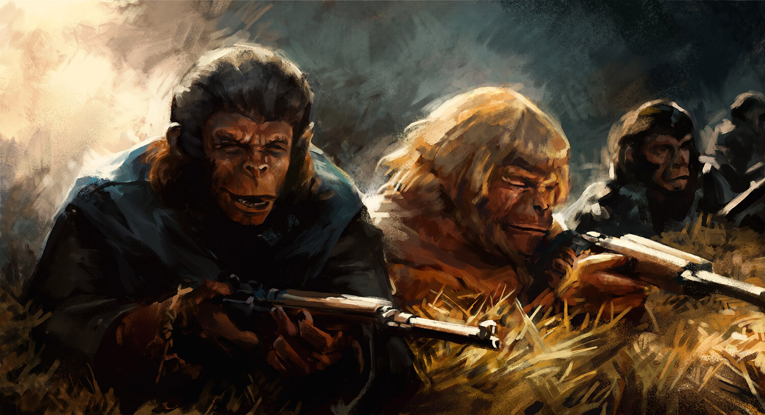 ArtStation - Apes on Tour