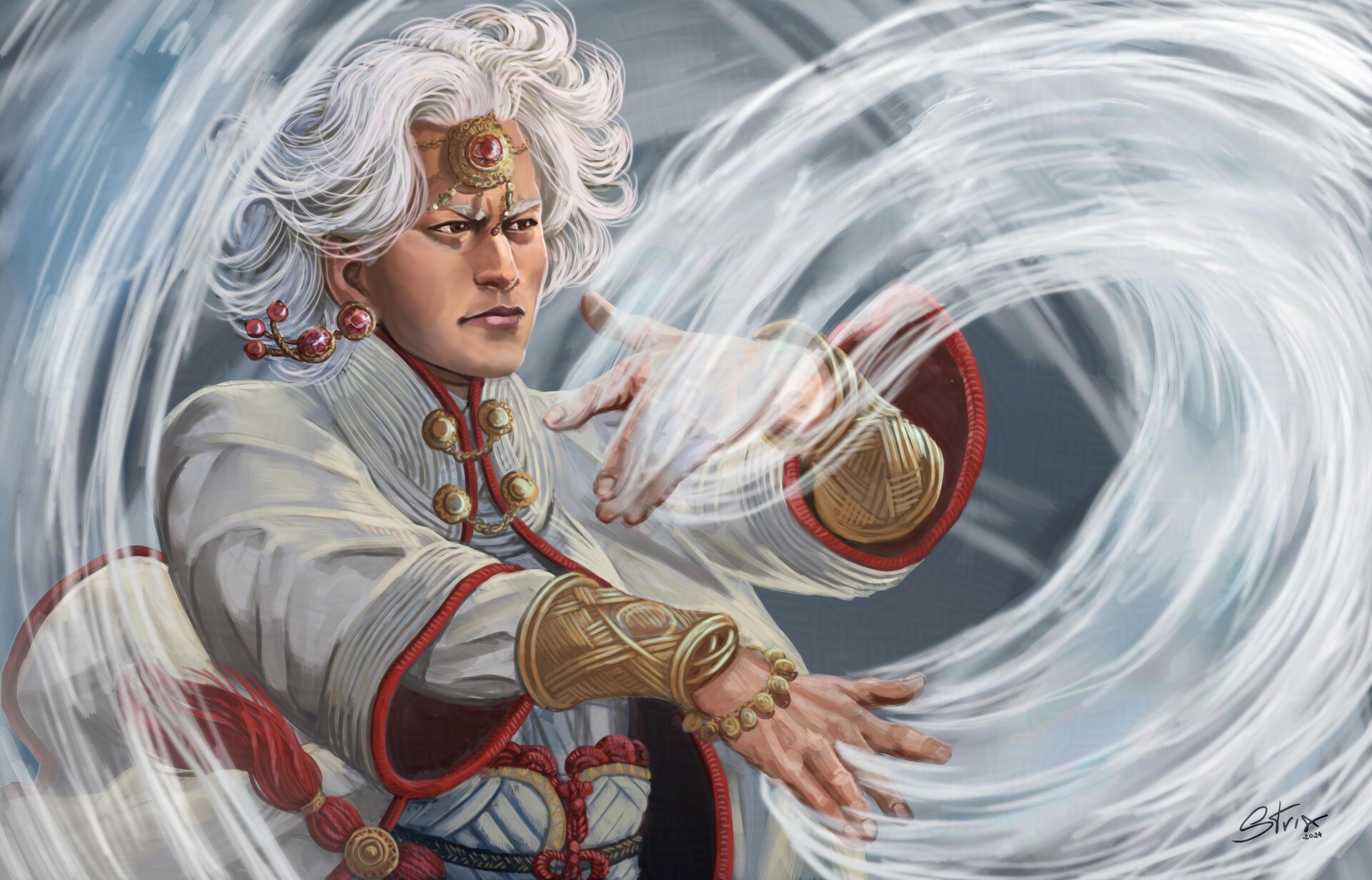 ArtStation - Wind barrier