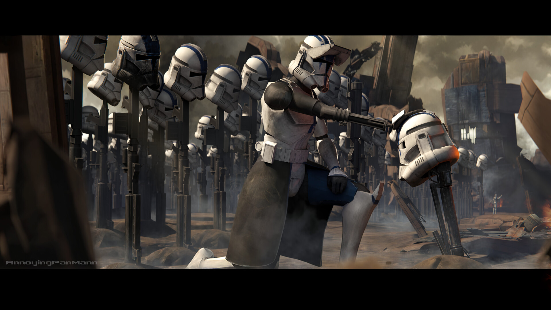 ArtStation - Commander Razor The Clone Wars Render + VFX breakdown