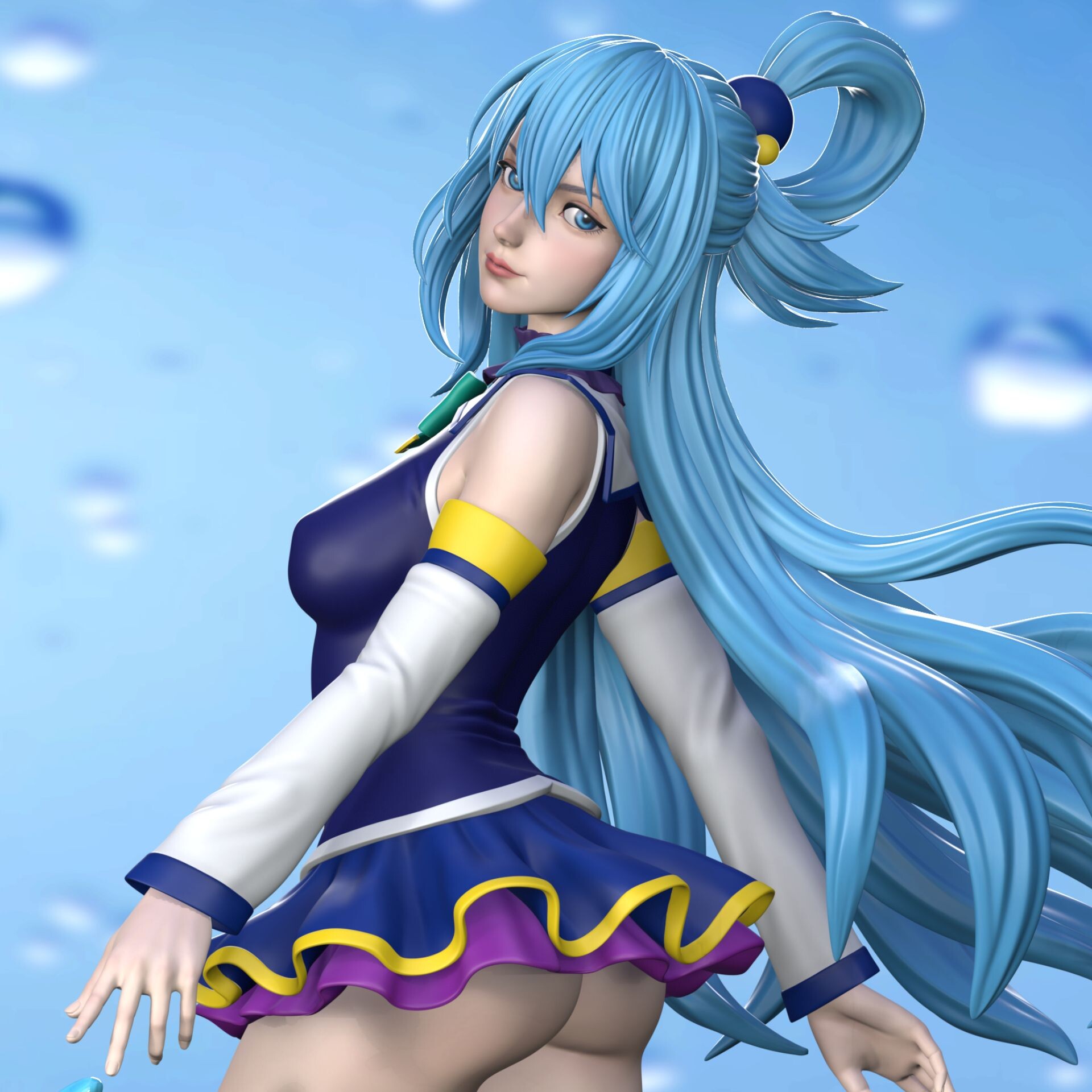ArtStation - Aqua (Konosuba)